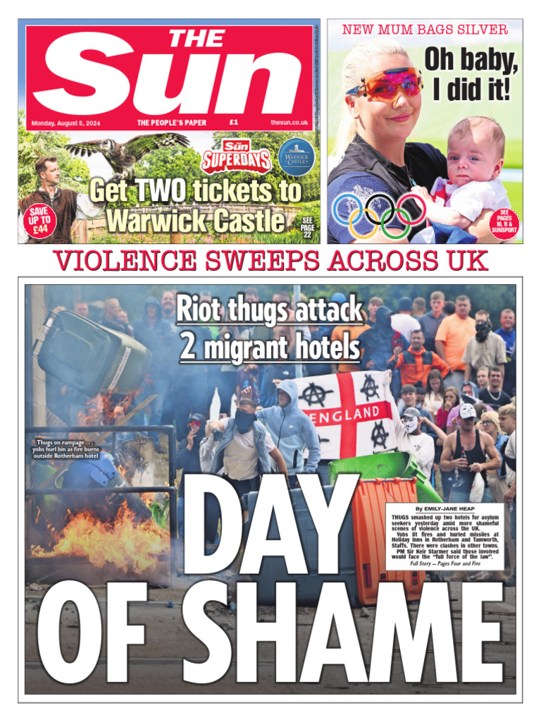 The Sun UK - 5 August 2024 | PDF