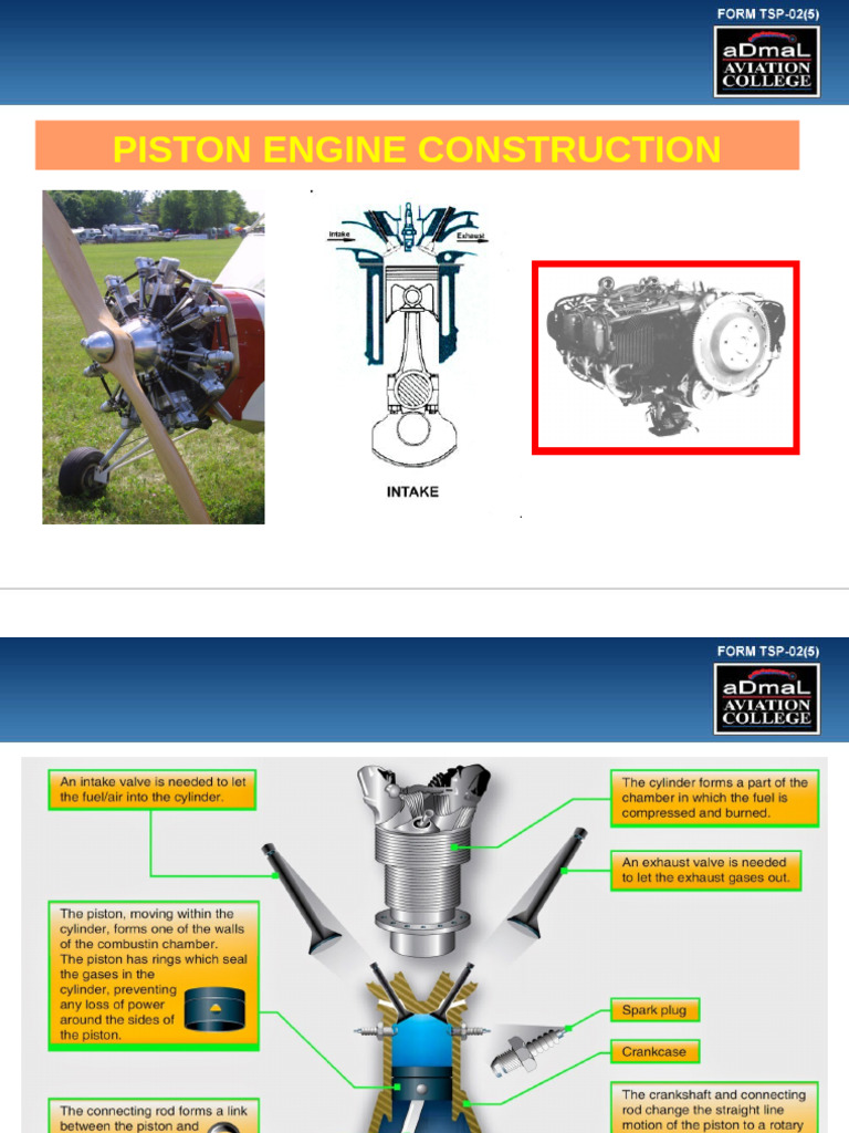 Piston Engine Crankcase Overview | PDF | Piston | Technology & Engineering