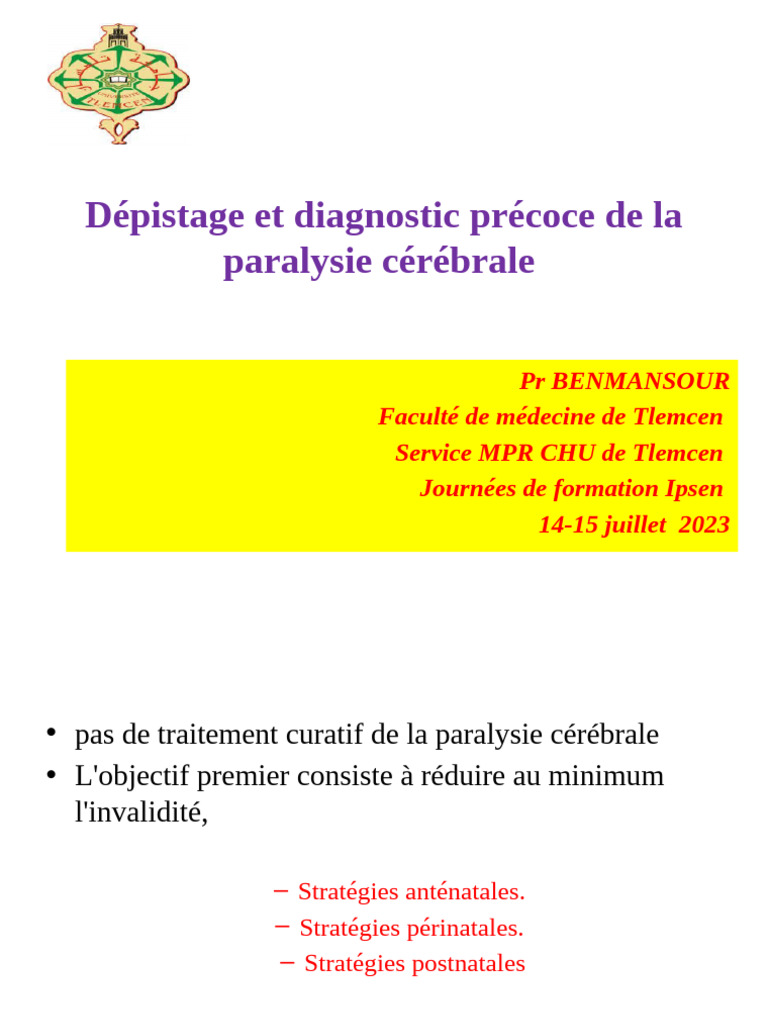 PC Prevention Tlemcen | PDF