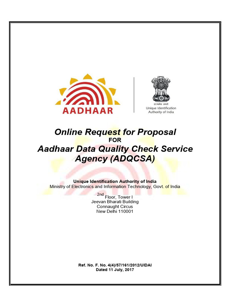 RFP V1 On CPP 12072017 | PDF | Auction | Request For Proposal