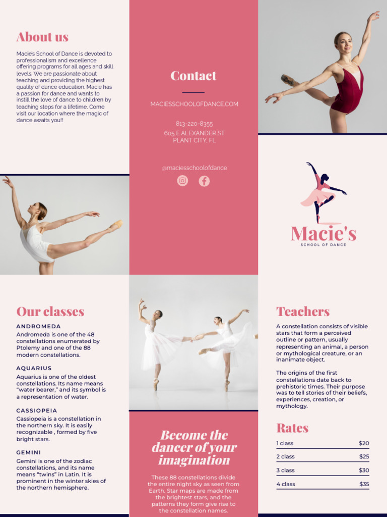 Wepik Elegant Ballet Dance School Trifold Brochure 20240401232116KqAI | PDF