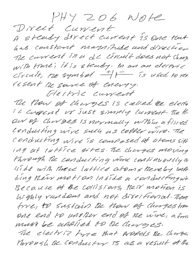 Copy-PHY 206 Note | PDF
