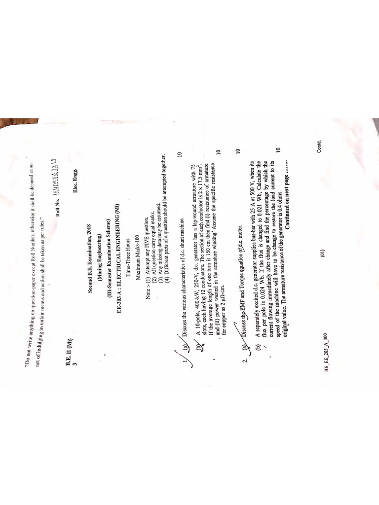 Electrical Paper | PDF