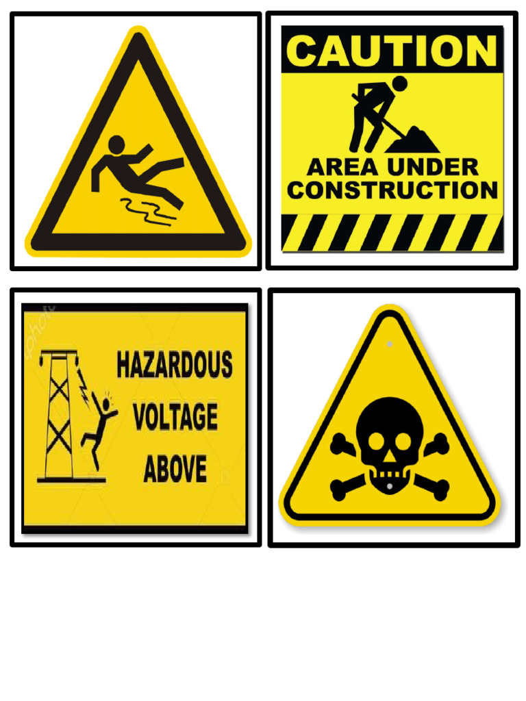 DANGER-SIGNS-AND-SYMBOLS (2) | PDF