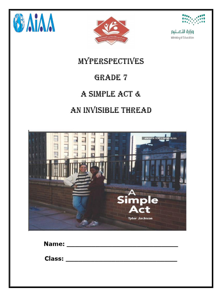 A Simple Act & Invisible Thread - AK | PDF