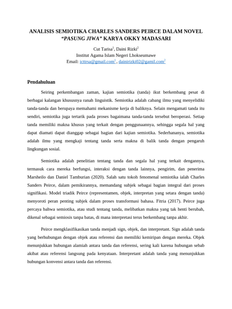 Semiotika Charles | PDF