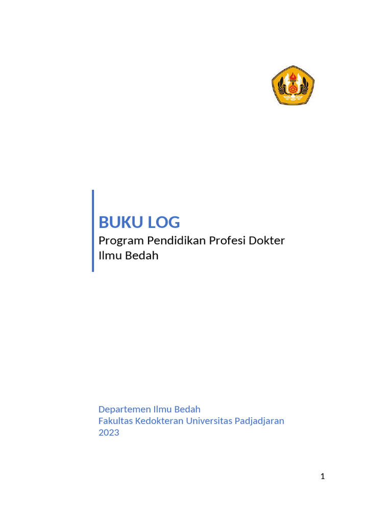 BUKU LOG PSPD 2023 | PDF