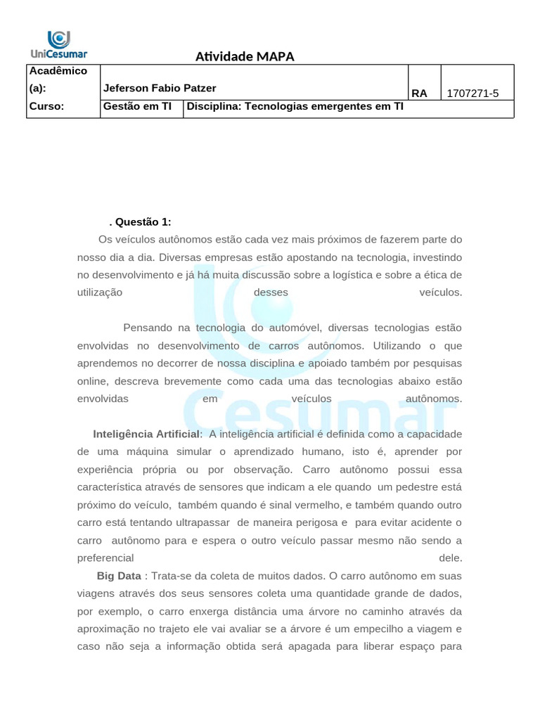 Mapa Abril 2019 | PDF