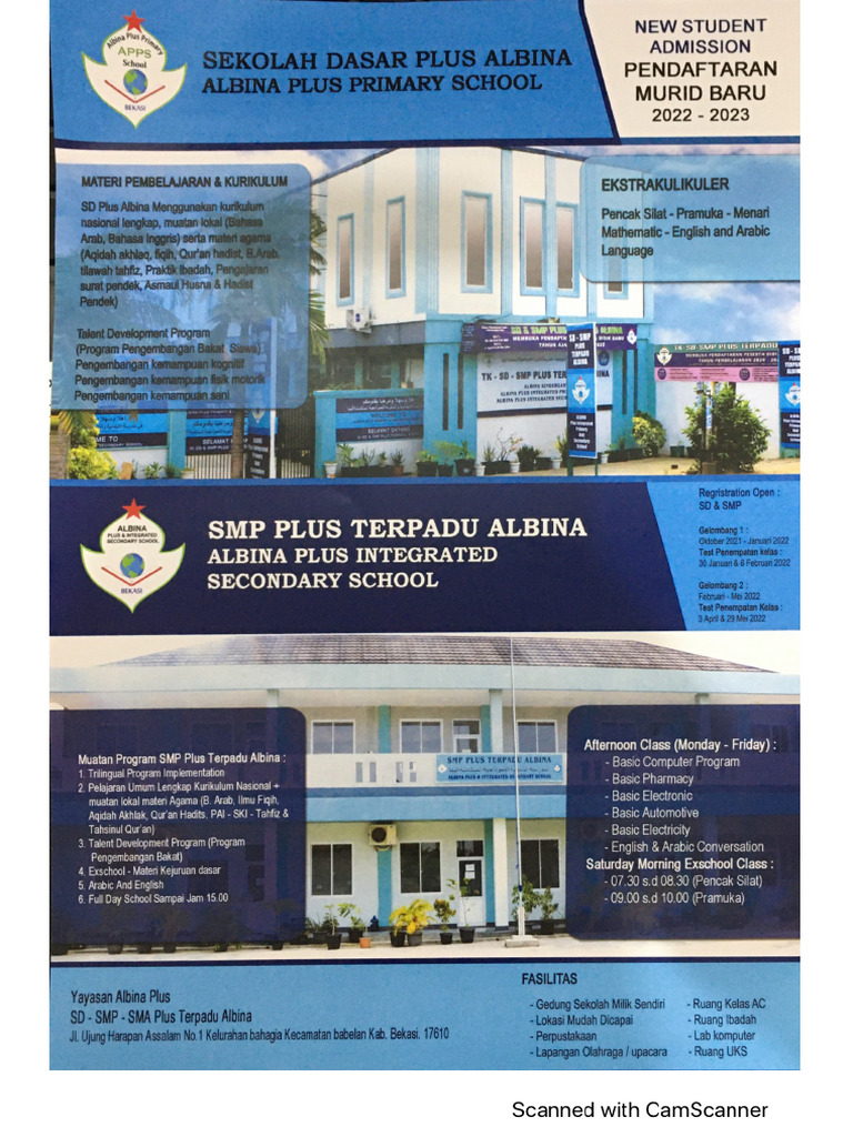 BROSUR SD 2023-2024 | PDF