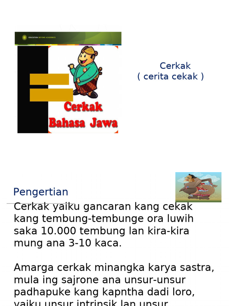 Materi Cerkak Kelas 11 | PDF