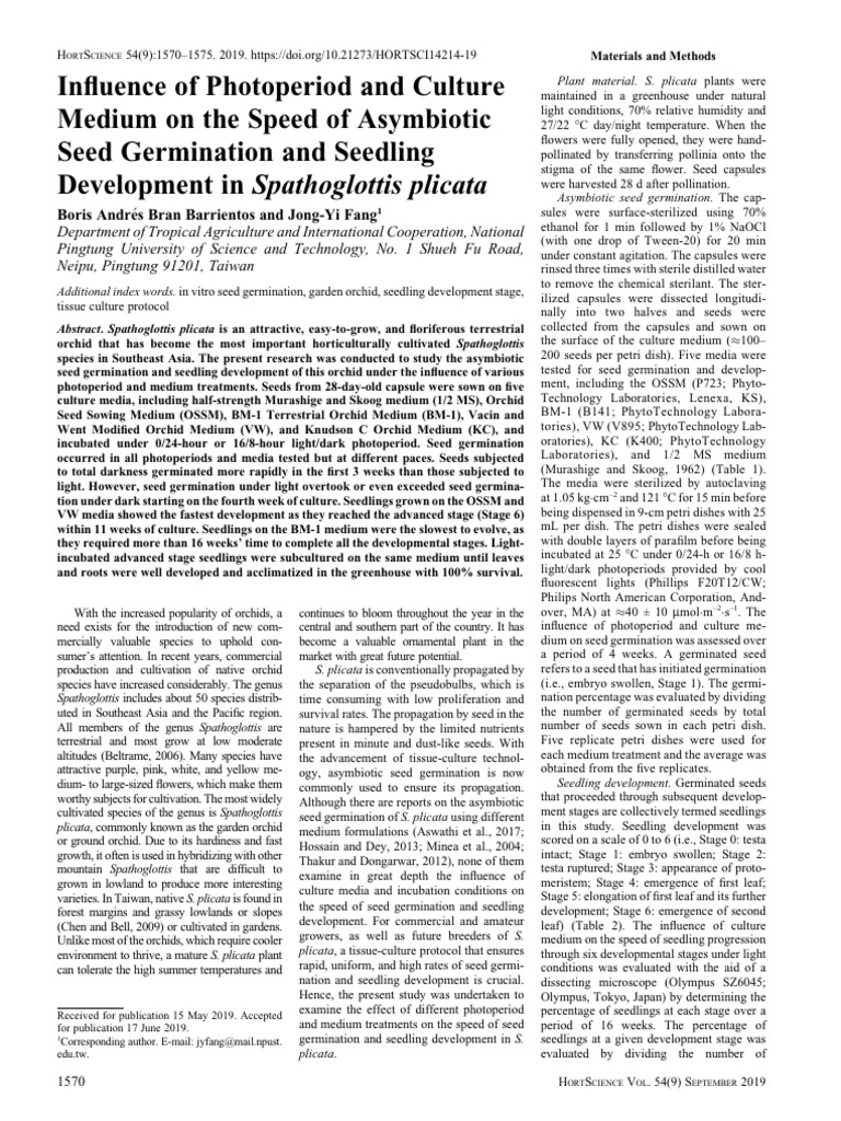 Hortsci Article p1570 | PDF