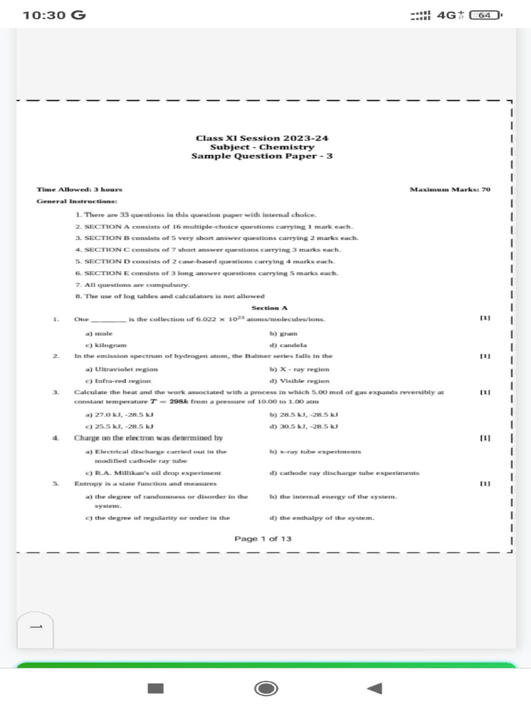 Chemistry set 2 ⚗️? | PDF
