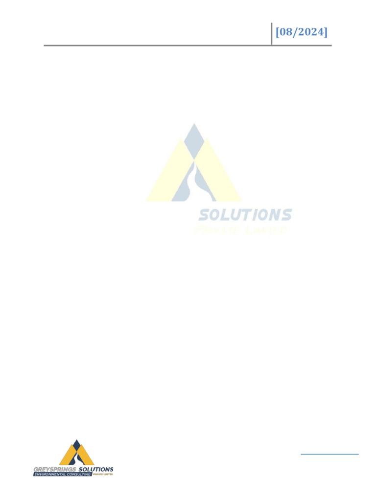 Venice Mine Emission Survey Report August 2024 | PDF