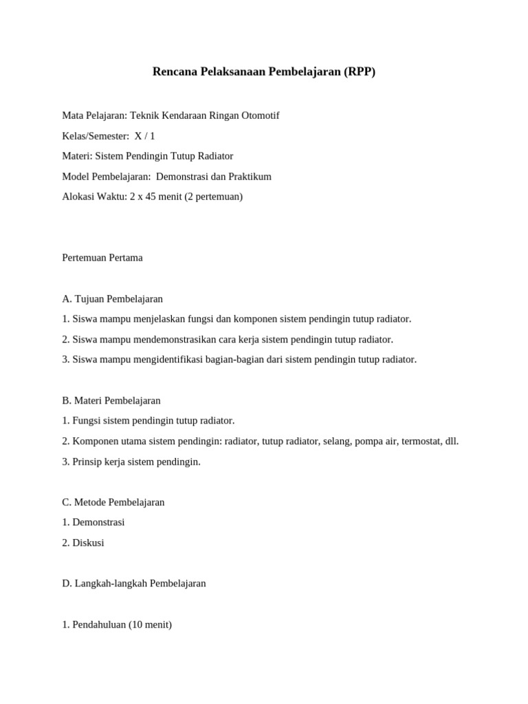 BAHAN RPP - Media. Bahan Ajar. Evaluasi | PDF
