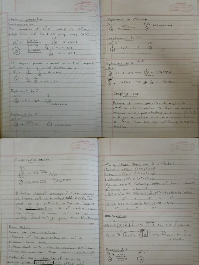 Chemistry note | PDF