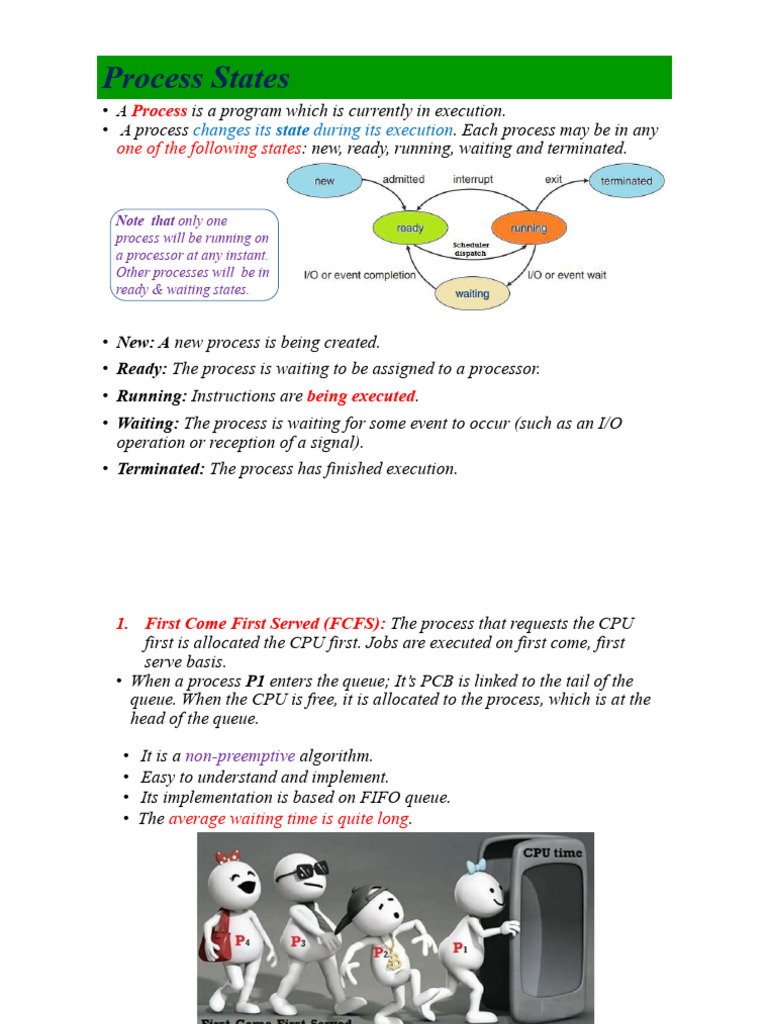 Process States | PDF