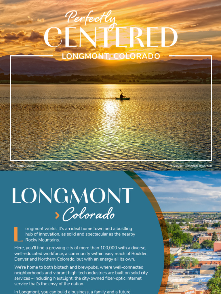 Perfectly Centered: Longmont, Colorado | PDF | Economies