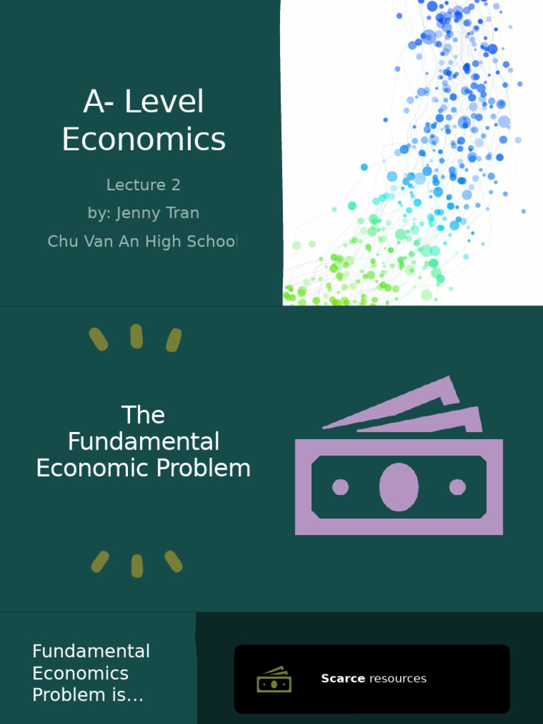 A-Level Economics - Lecture Slide - Class 2 (Autosaved) | PDF