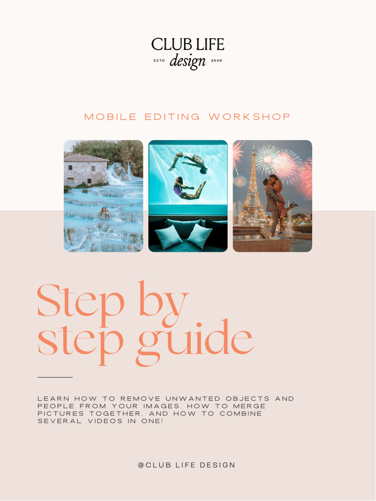 ENG - Mobile Editing - Step by Step Guide | PDF