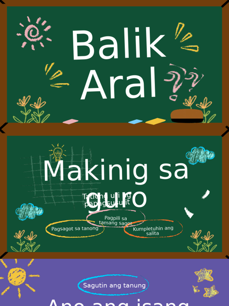 Balik Aral Araling Panlipunan Grade 3 | PDF