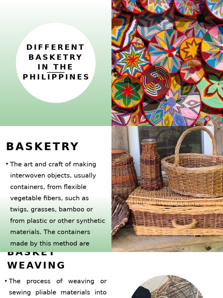 Different Basketry in The Philippines | PDF