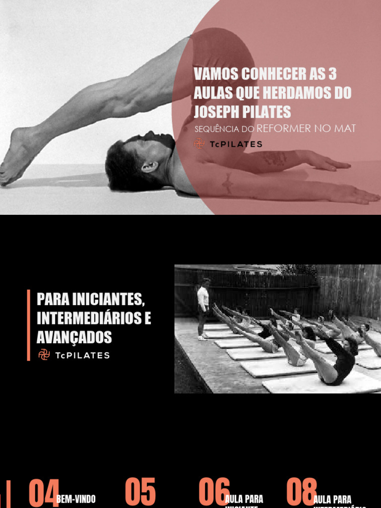 Ebook Reformer No Mat - Joseph Pilates Pela TcPILATES | PDF