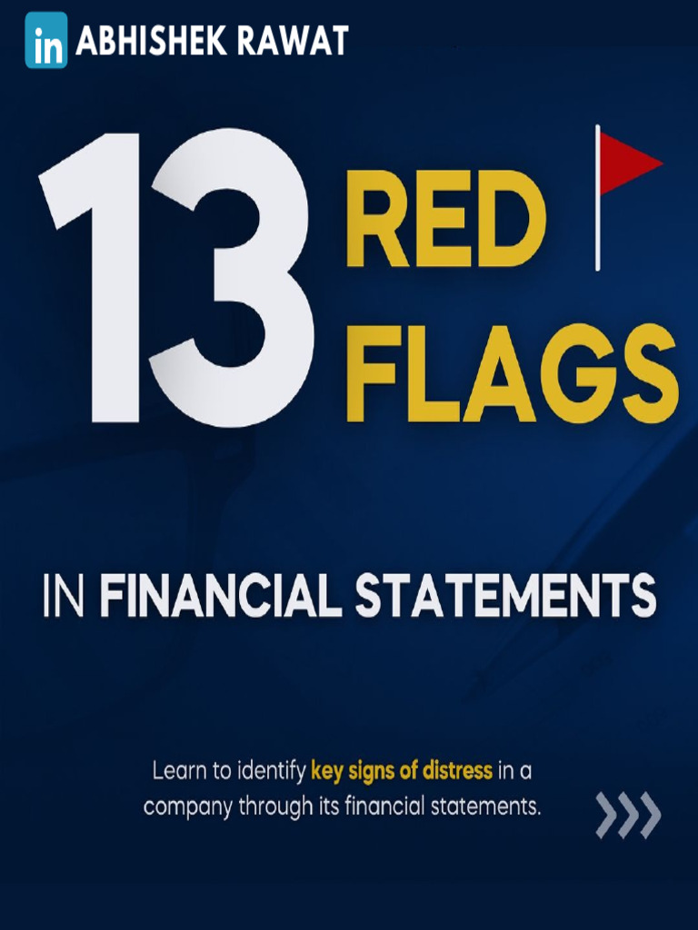 13 Red Flags | PDF