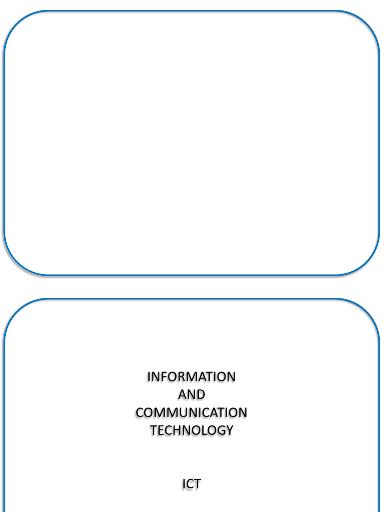 ICT Brief History | PDF