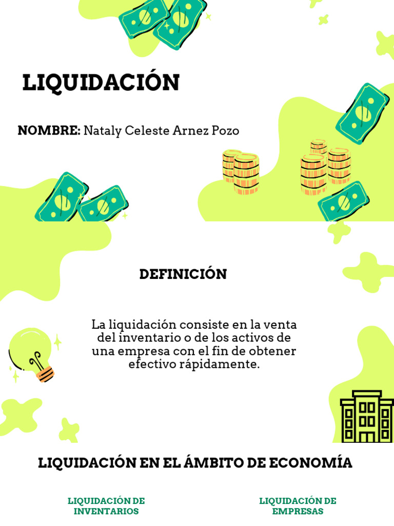 LIQUIDACIÓN | PDF