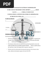 Probate Petition Format | PDF | Affidavit | Probate