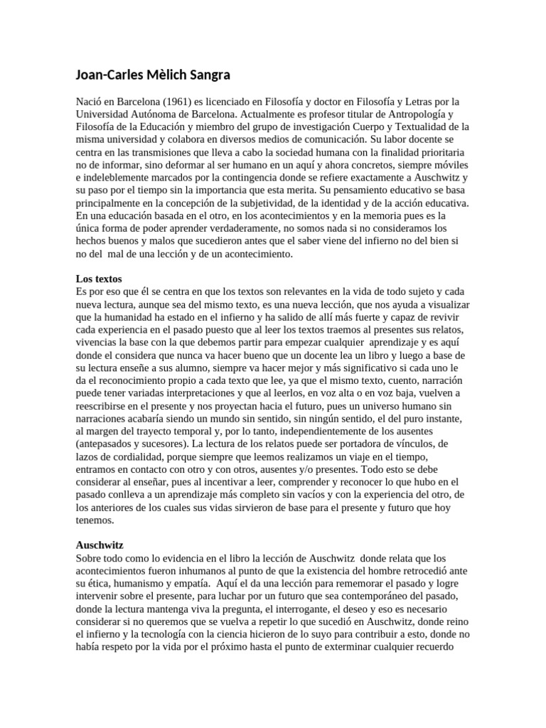 Disertación de Folosofia | PDF