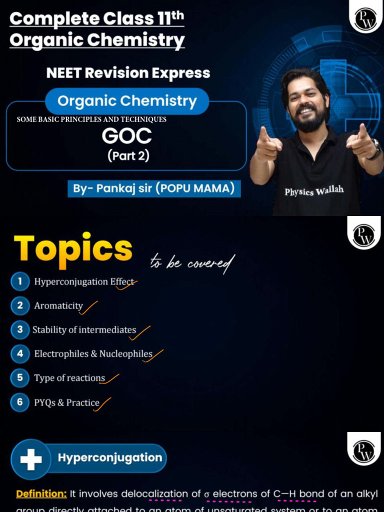 SOME BASIC PRINCIPLES AND TECHNIQUES GOC Part 02 Class Notes | PDF