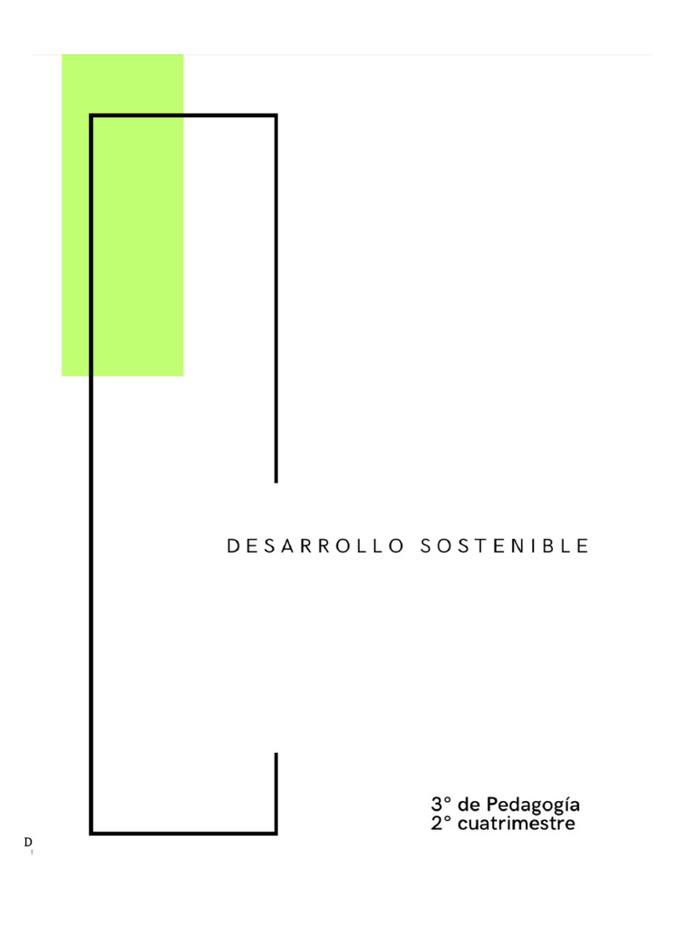 Libro Desarrollo Sostenible 1 Pdf