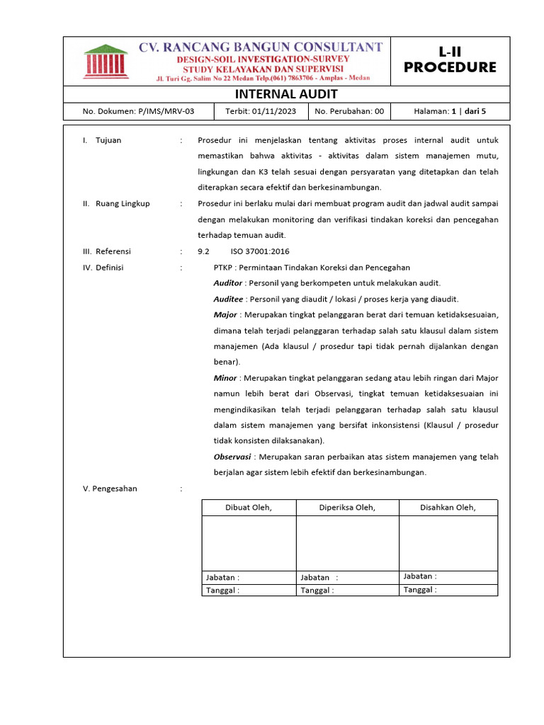 3-Internal Audit | PDF