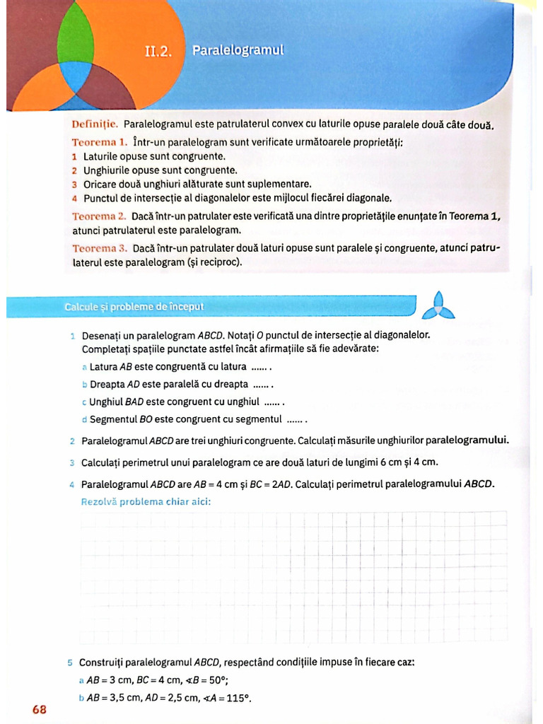 Paralelogramul A 7a | PDF