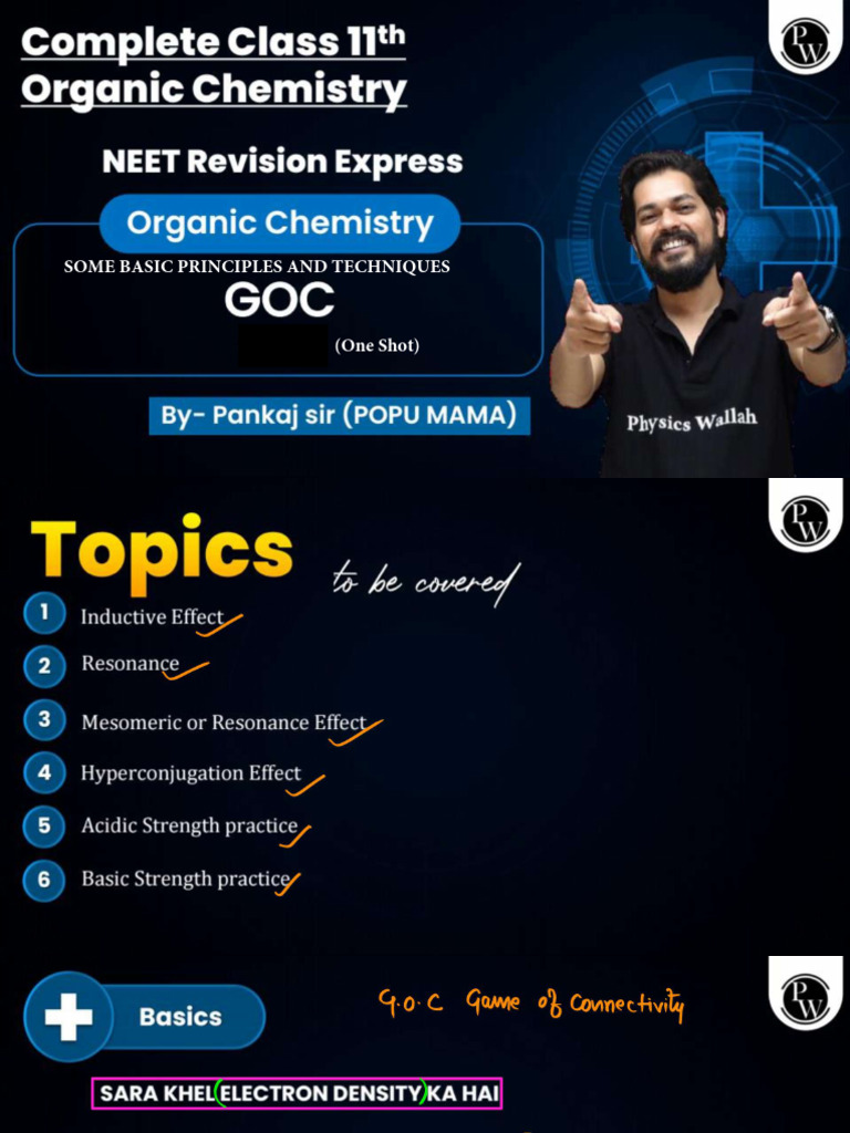 SOME BASIC PRINCIPLES AND TECHNIQUES (GOC) Class Notes | PDF