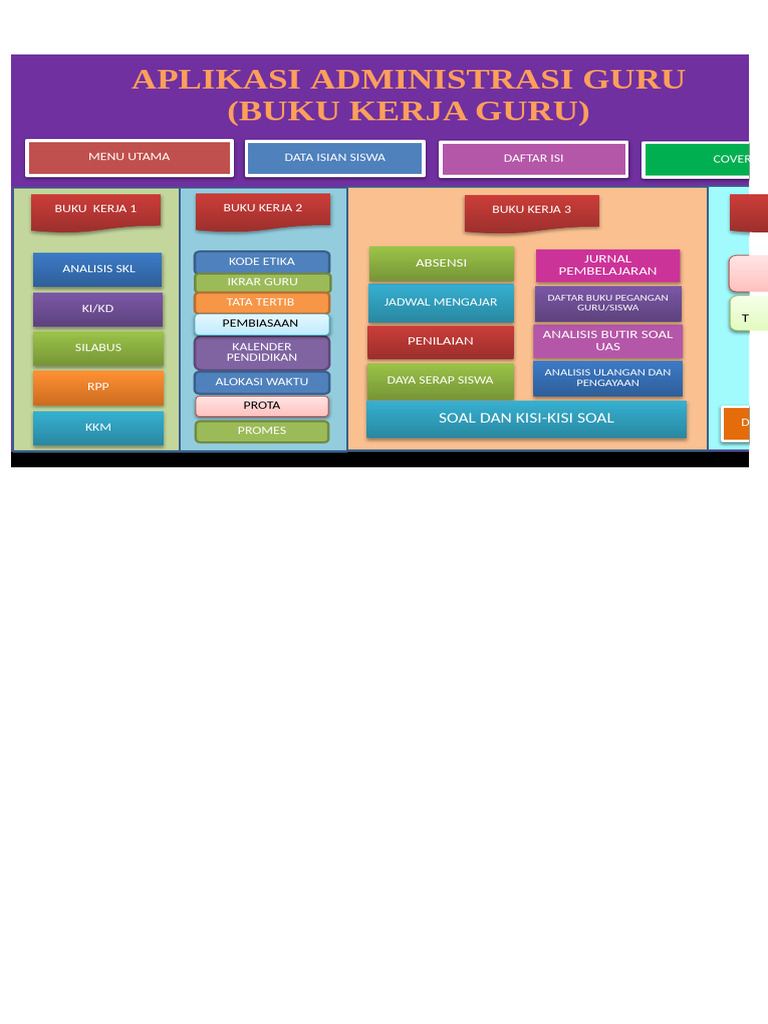 Aplikasi Administrasi Guru | PDF