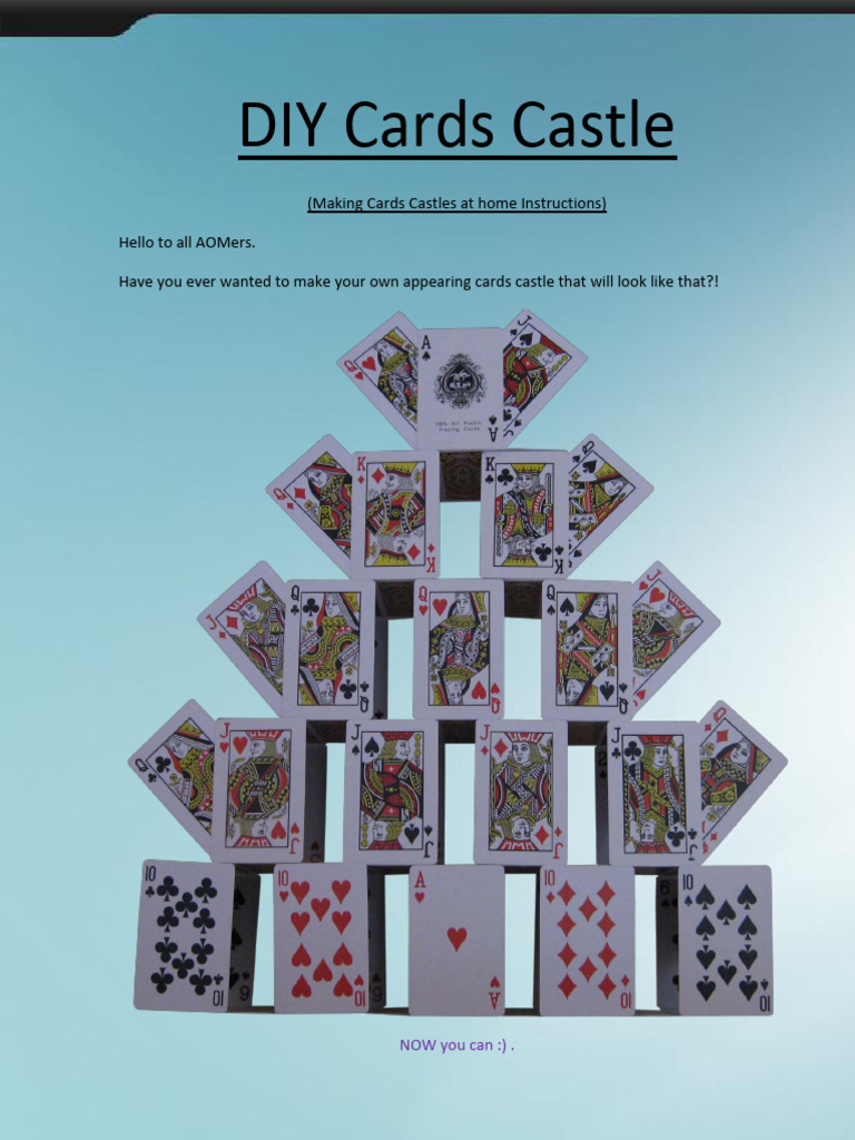 DIY Cards Castle | PDF