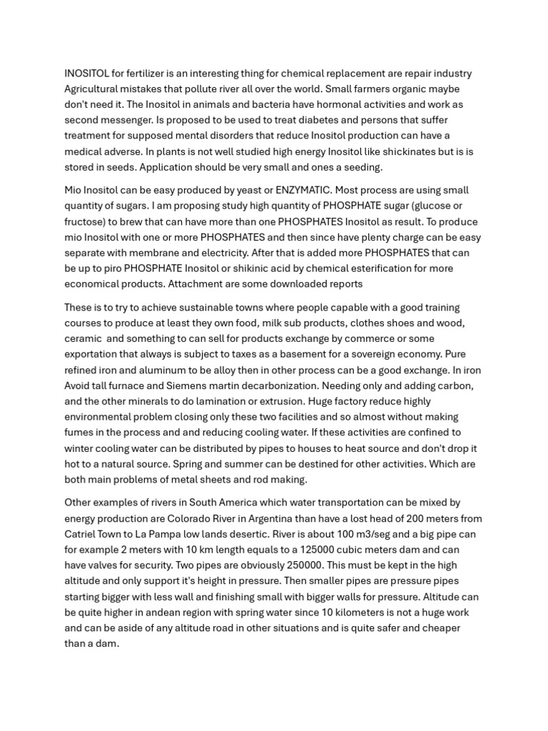 About Fertilizer To Recover Lands | PDF | Potassium | Science & Mathematics