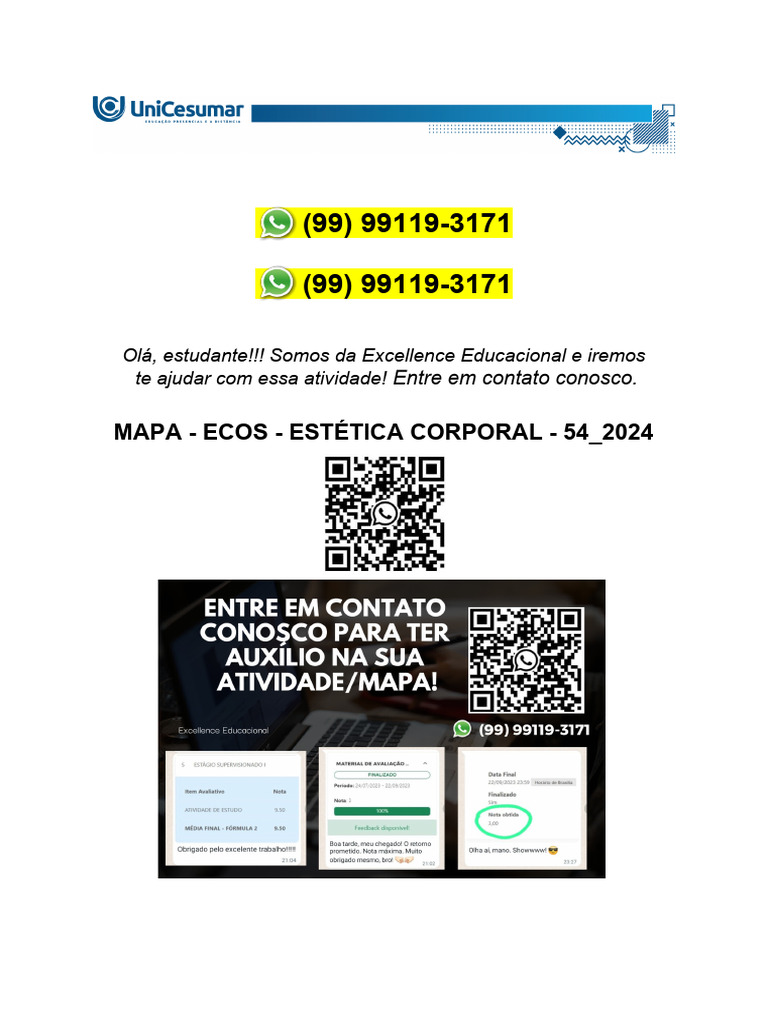 Mapa - Ecos - Estética Corporal - 54_2024 | PDF
