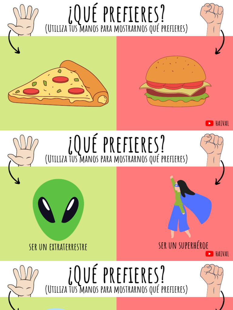 Que Prefieres | PDF