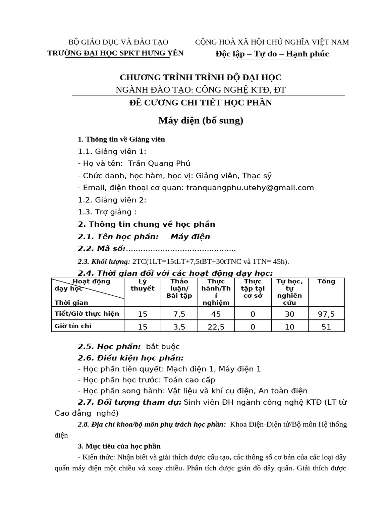MAY DIEN 2-TC (LT TU CDN - Bo Sung) | PDF