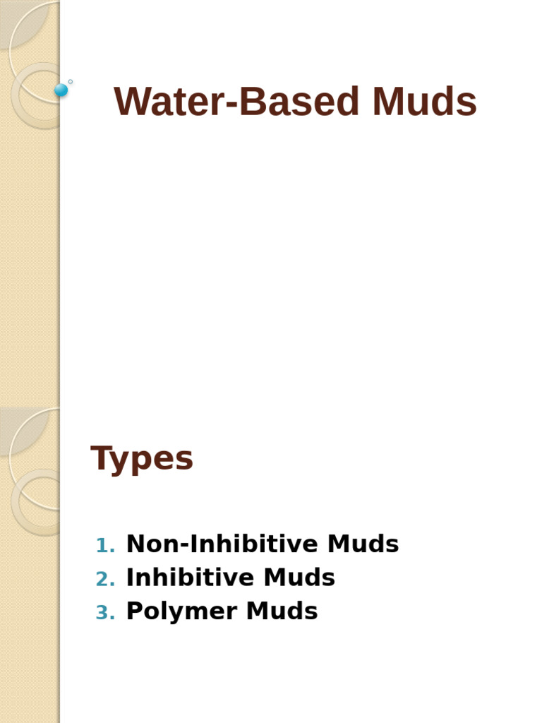 Water-Based Muds | PDF