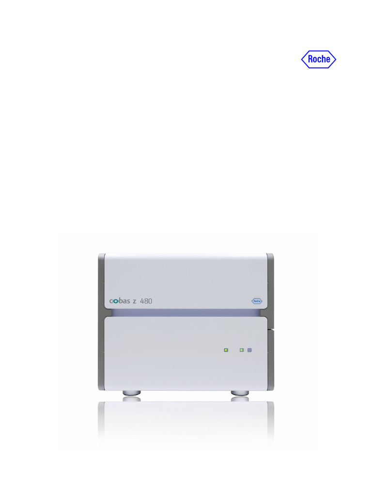 Installation Manual Cobas Z 480 v1.2 | PDF