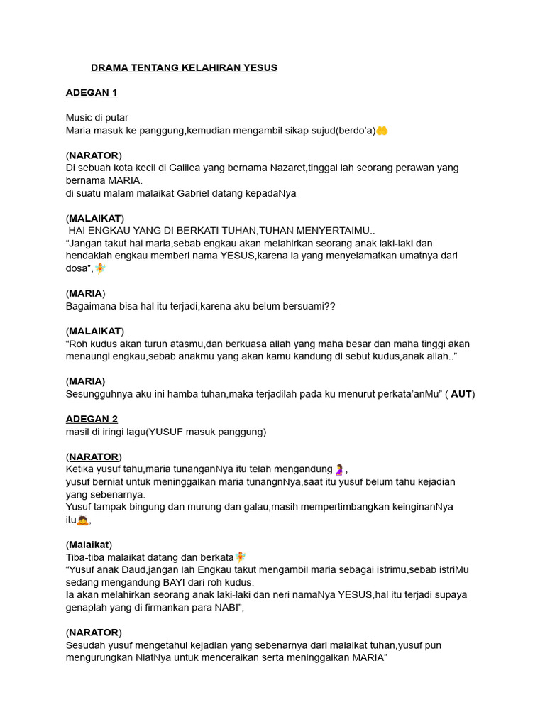 Drama Kaum Muda Mudi | PDF