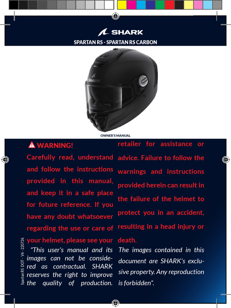 Spartan RS DOT V6 220726 | PDF