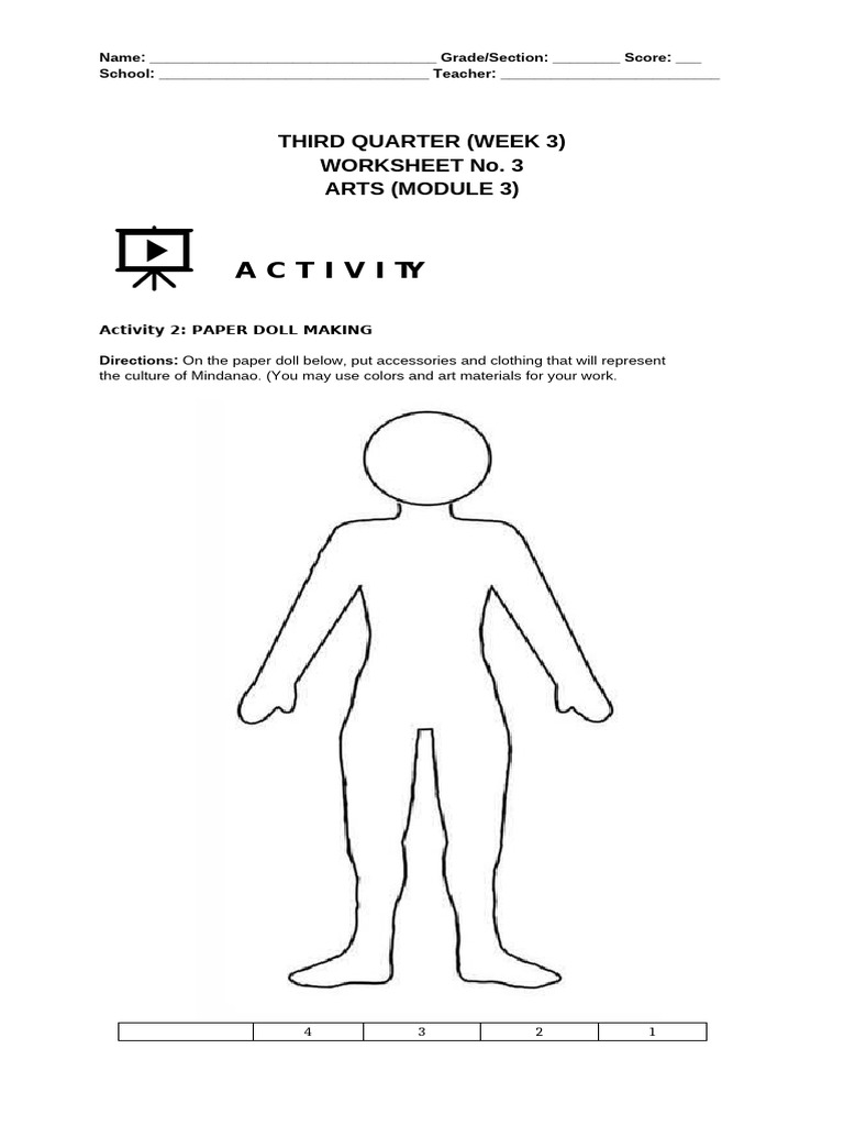 Q3 Week3 Arts Worksheet3 | PDF