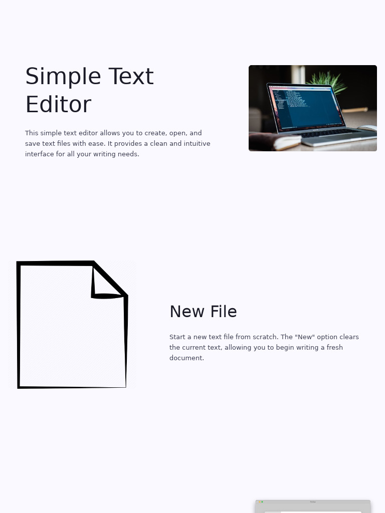 Simple Text Editor | PDF Simple Text Editor | PDF