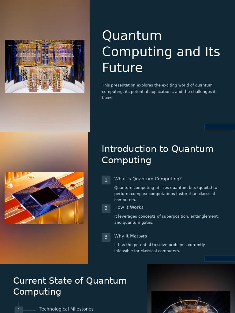 Quantum Computing and Its Future | PDF
