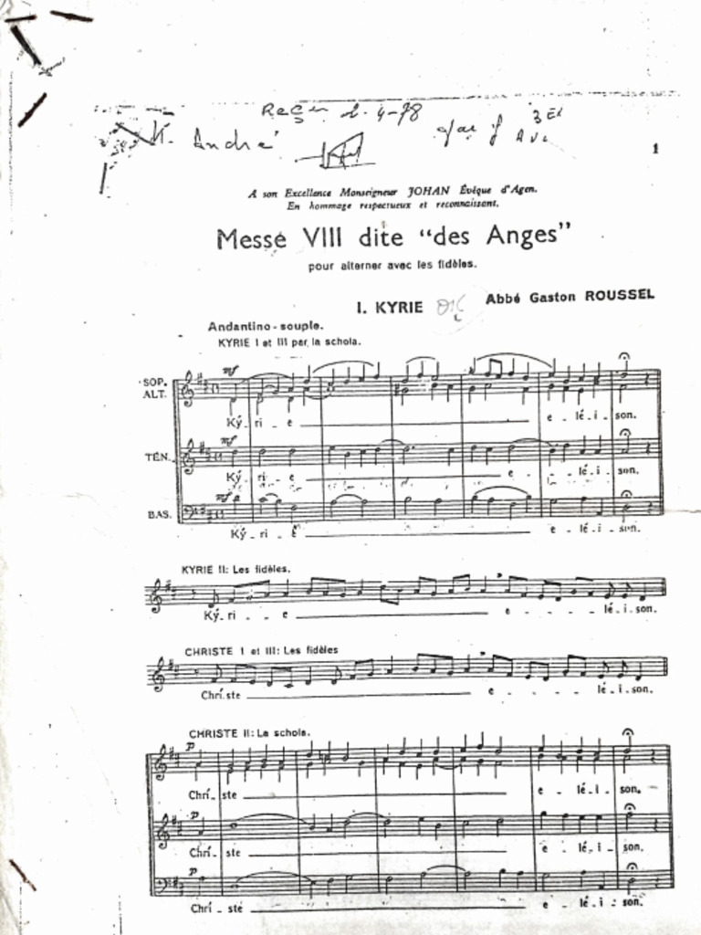 Messe Des Anges-1 | PDF